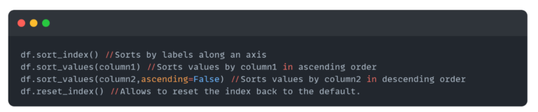 Pandas Cheat Sheet - Essential Techniques