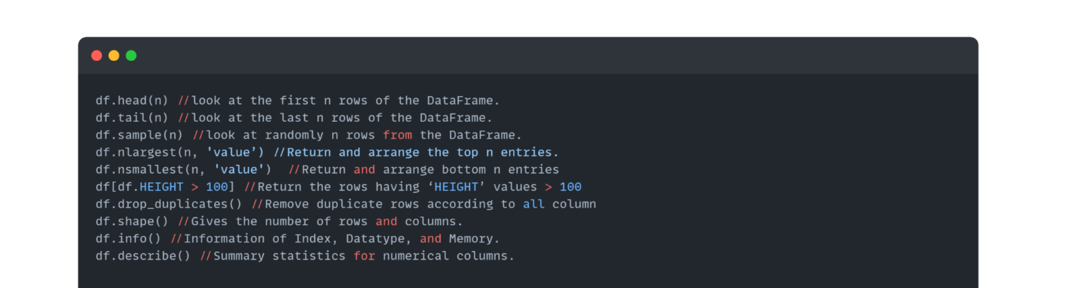 Pandas Cheat Sheet - Essential Techniques