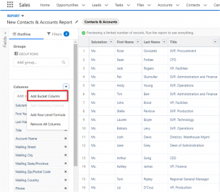 What is Bucket Field in Salesforce? Create and Use a Bucket Field