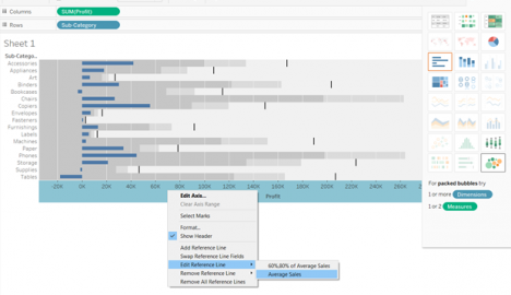 How to create Bullet Chart in Tableau? - Intellipaat Blog