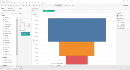 Tableau Funnel Chart - Create a Tableau Funnel Chart (Easy Steps)
