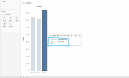 Actions in Tableau | Using Action Filter in Tableau Dashboard