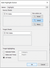 Actions in Tableau | Using Action Filter in Tableau Dashboard