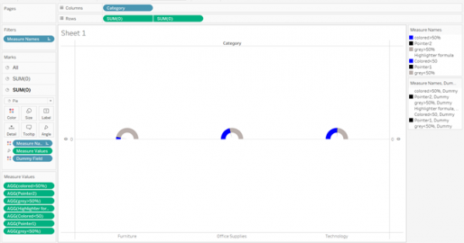 How to Make Gauge Chart in Tableau - Intellipaat