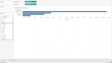 Tableau Funnel Chart - Create a Tableau Funnel Chart (Easy Steps)
