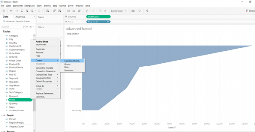 Tableau Funnel Chart - Create a Tableau Funnel Chart (Easy Steps)