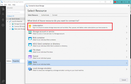 Azure Storage Explorer: Install & Connect to Azure Storage Explorer