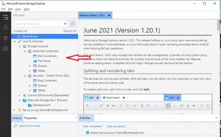 Azure Storage Explorer: Install & Connect to Azure Storage Explorer
