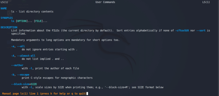 Top 20 Kali Linux Basic Commands (Updated)