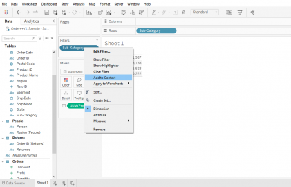 Types of Filters in Tableau - Intellipaat