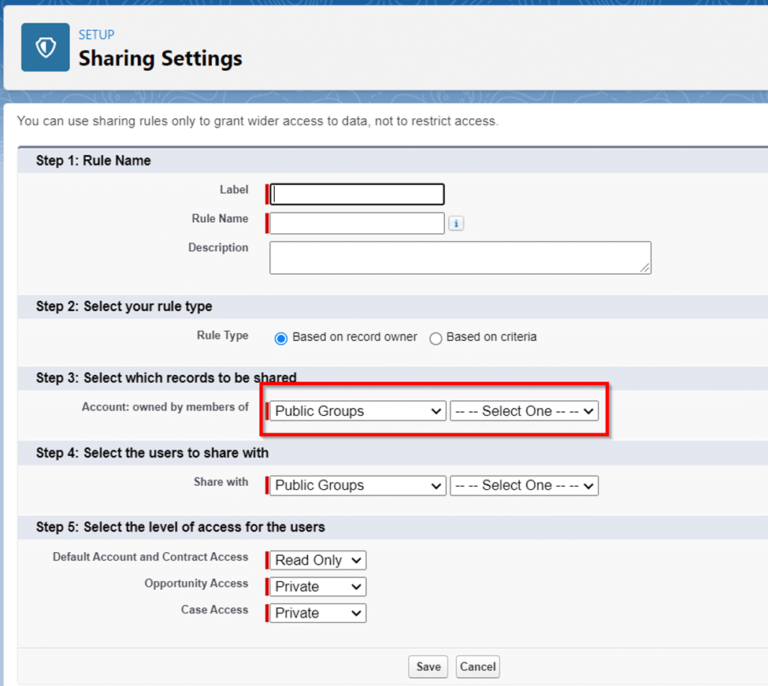 Sharing Rules in Salesforce and Its Types | Intellipaat
