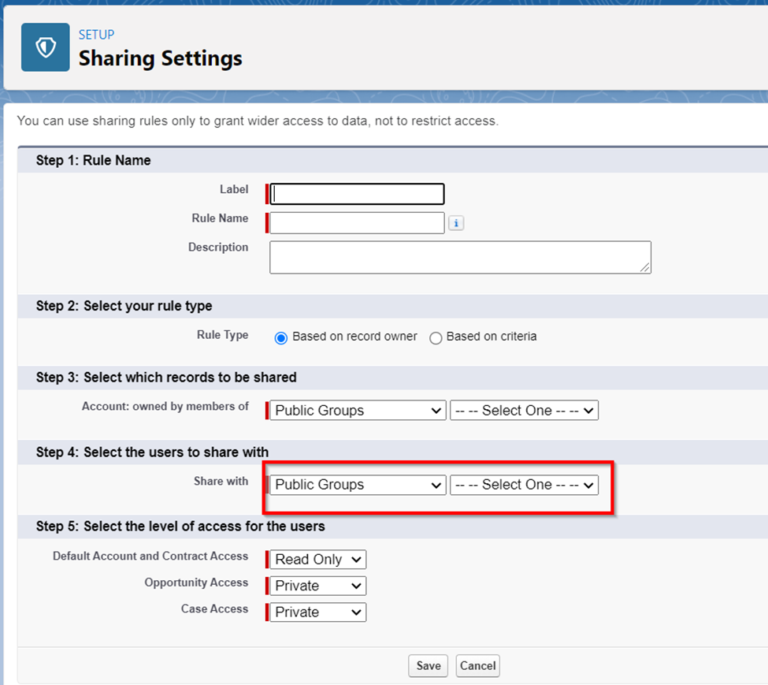 Sharing Rules in Salesforce and Its Types | Intellipaat