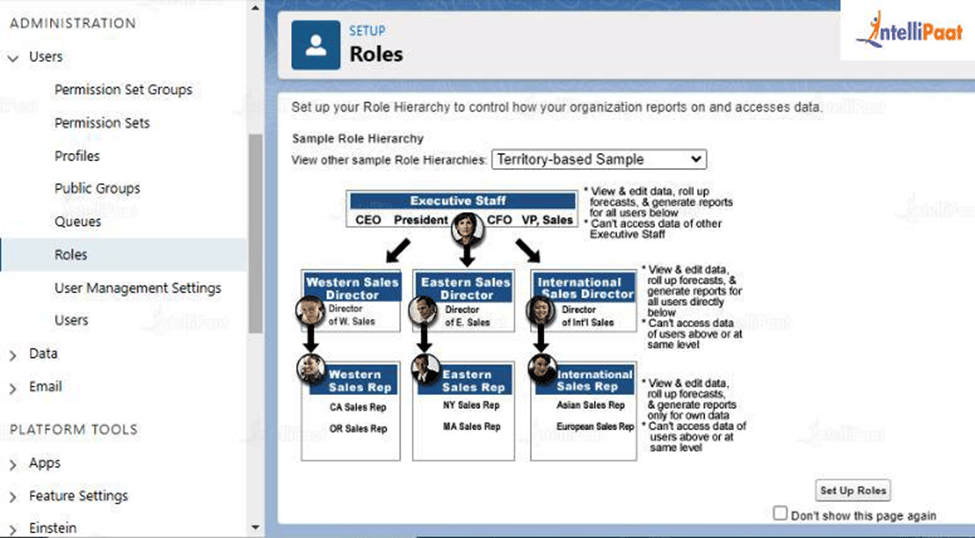 Different Salesforce Roles Explained - Step by Step Guide