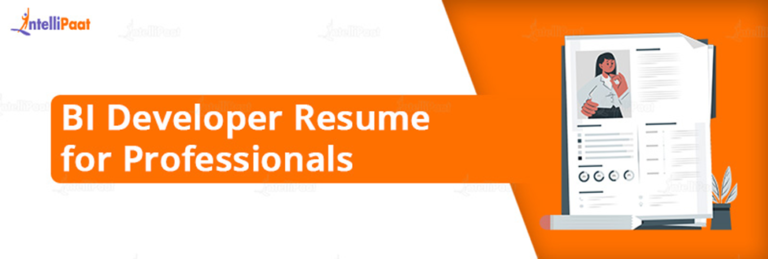Power BI Developer Resume: Tips and Tricks - Intellipaat