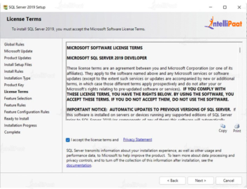 SQL Server Installation Steps