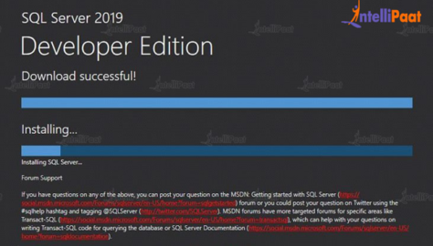 SQL Server Installation Steps