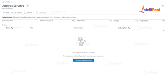 Azure Analysis Services - Analytics and Data Models Deployment