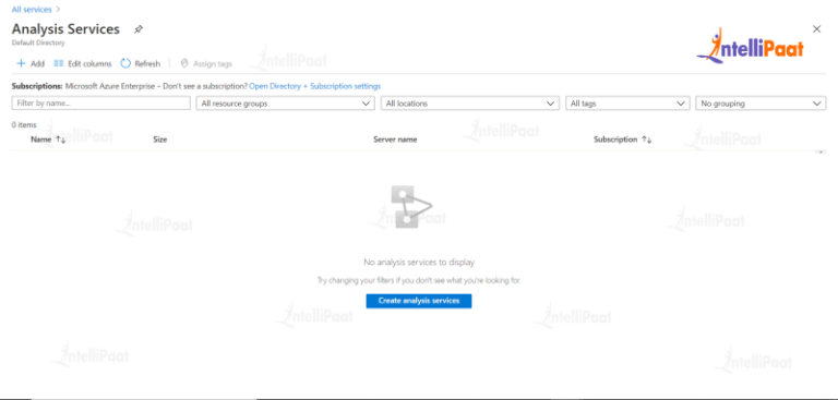 Azure Analysis Services - Analytics and Data Models Deployment