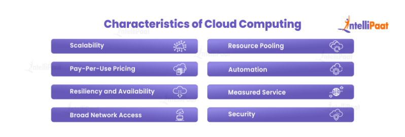 What are the key characteristics of Cloud Computing? | Intellipaat