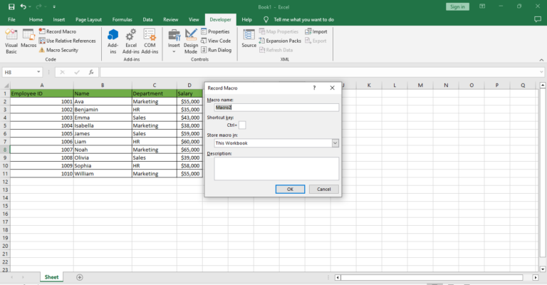 Mastering Macros in Excel: A Comprehensive Guide