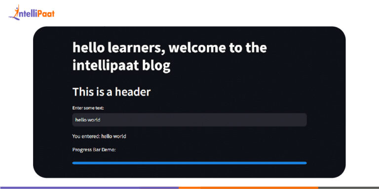 Streamlit Python: Installation, Usage, and Applications