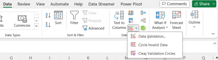 Keep Your Excel Data in Check: A Simple Guide to Data Validation