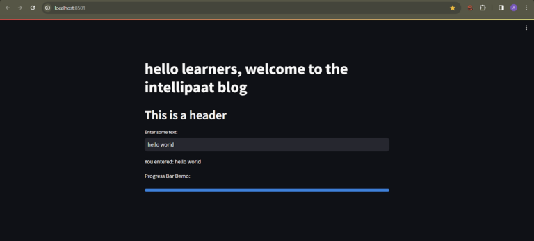 Streamlit Python: Installation, Usage, and Applications