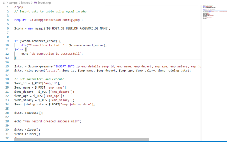 Php Crud Operations Using Mysql Create Read Update And Delete