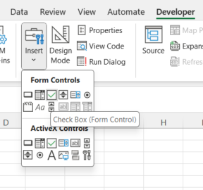 How to Insert a Checkbox in Excel: A Step-by-Step Guide - Intellipaat
