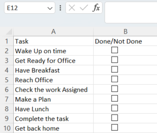 How to Insert a Checkbox in Excel: A Step-by-Step Guide - Intellipaat