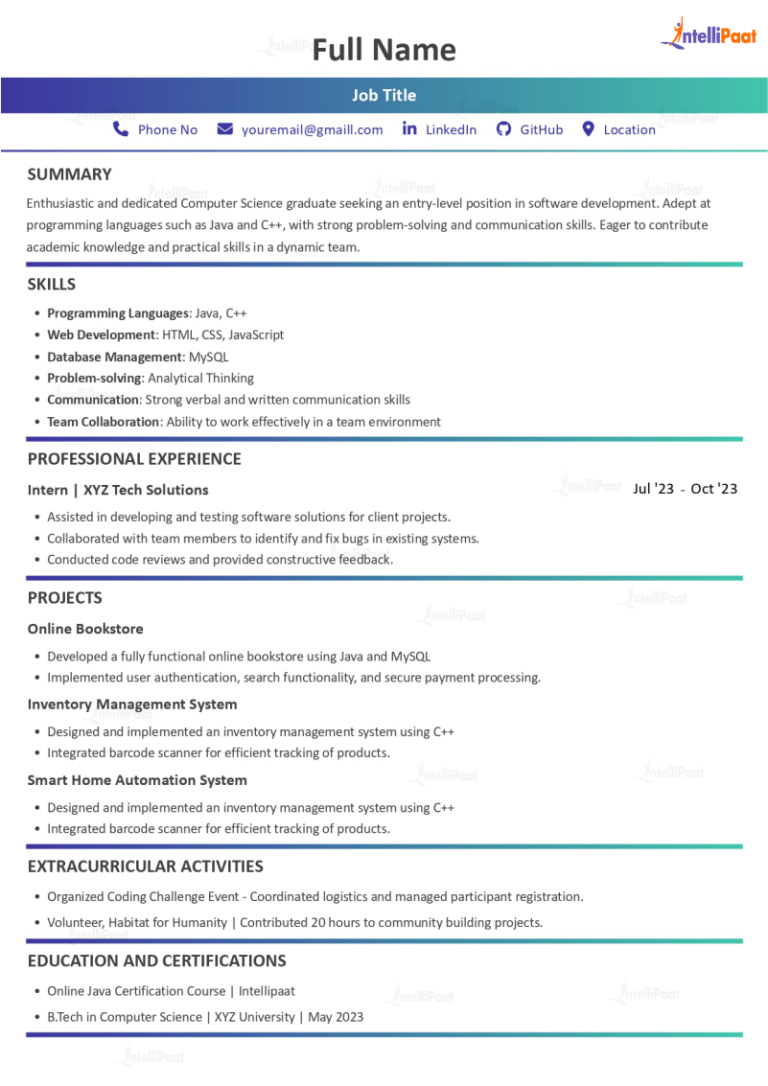 How to Make a Resume For Freshers: Resumes for High-Paying Jobs