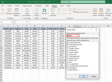 How To Protect Excel Sheet With Password - Intellipaat