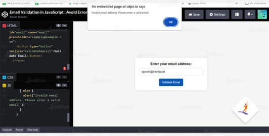 Learn Email Validation In Javascript Guide With Examples