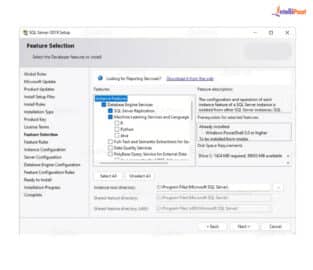SQL Server Installation Steps
