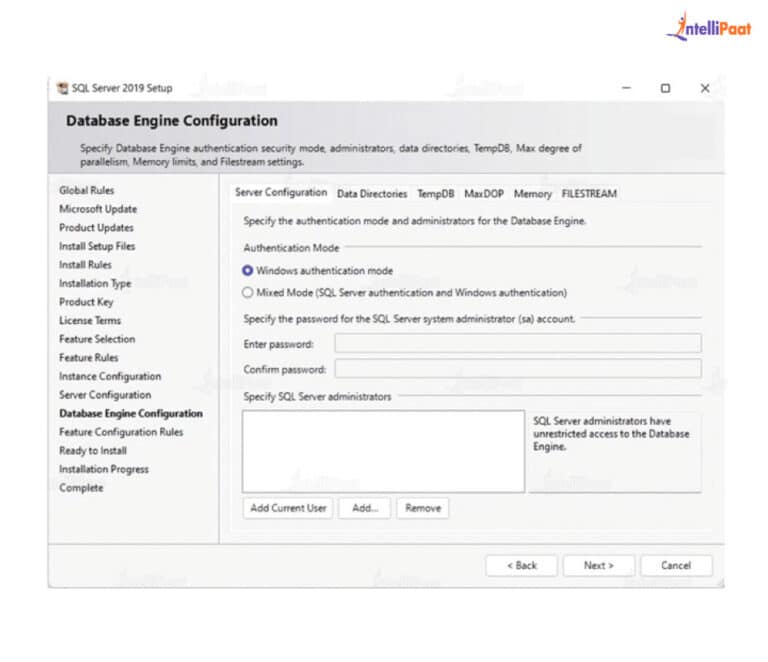 SQL Server Installation Steps - Intellipaat