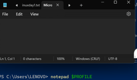 Command Prompt vs Windows Powershell