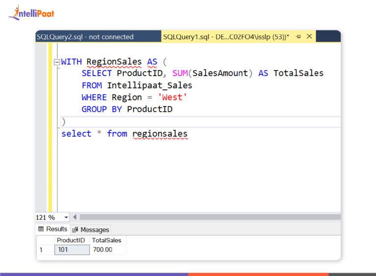Common Table Expression (CTE) in SQL - Intellipaat