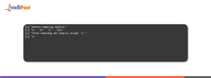 How to Remove All Objects from your R workspace except one