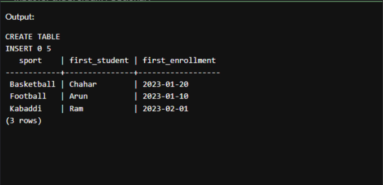 How to Select the First Row in Each GROUP BY Group in SQL?