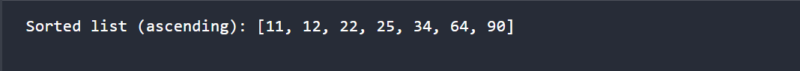 How To Sort A List In Python Without Using Sort Function 8082