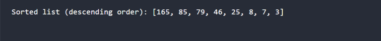 How To Sort A List In Python Without Using Sort Function