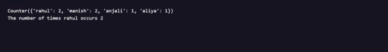 How To Count The Occurrences Of An Item In A List In Python