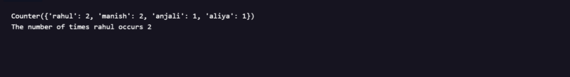 How To Count The Occurrences Of An Item In A List In Python