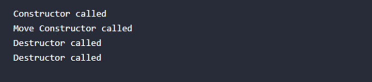 Move Semantics in C++