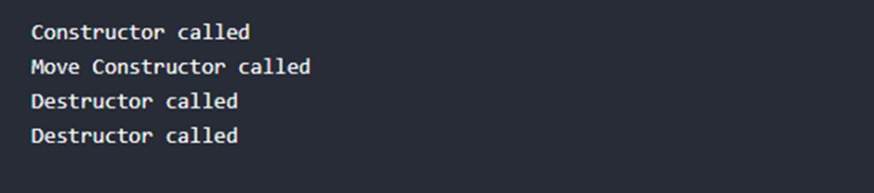 Move Semantics in C++
