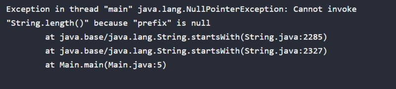 Java String startsWith() Method - Explained with Examples