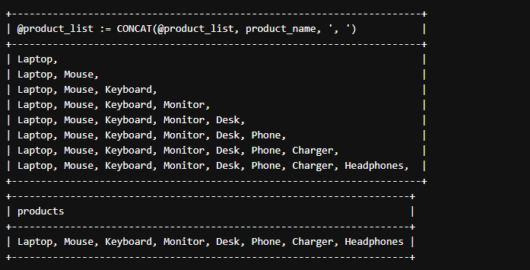 How To Concatenate Multiple Rows Into One Field In Mysql 4978