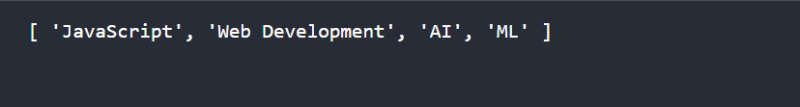 Remove Duplicate Elements From Javascript Array 3376