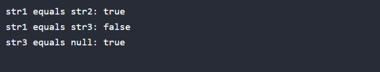 Java Object equals() Method - Explained with Examples