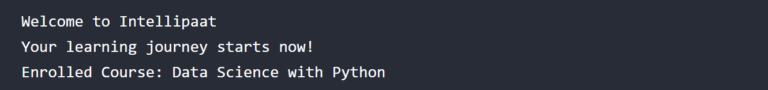 Python Syntax - Rules for Writing Your First Program